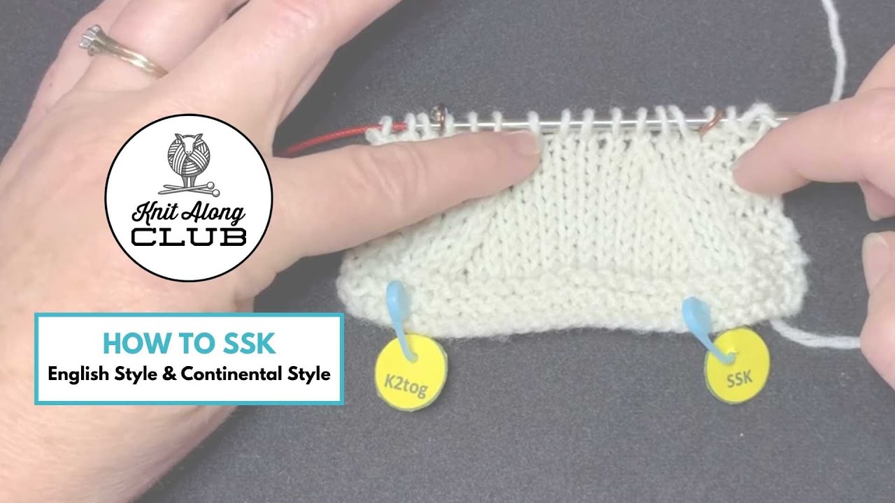 How to SSK: English Style & Continental Style - YouTube