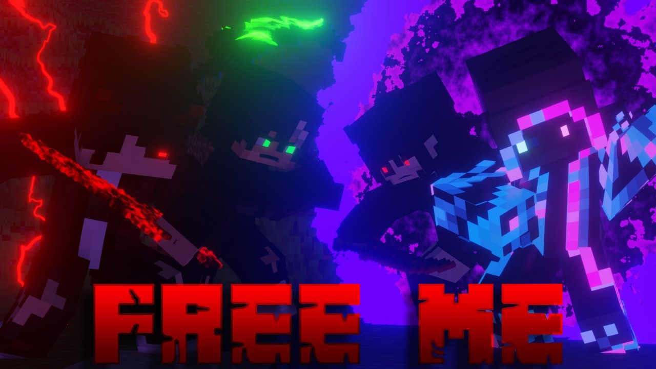 🎵 Free Me 🎵 NEFFEX | Minecraft Music Animation (ft. @DarknetAMV ) [4K ...