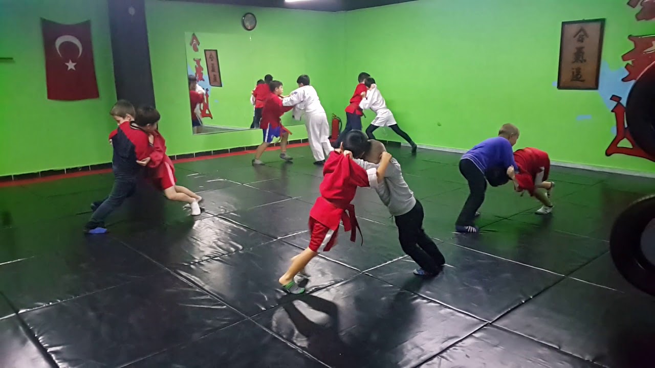 Sambo kids lesson - YouTube