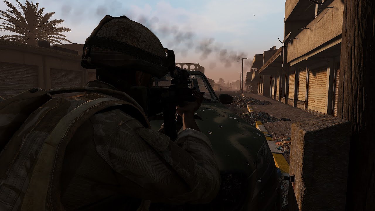 UK and USMC Ambushed in Iraq - ArmA 3 - YouTube