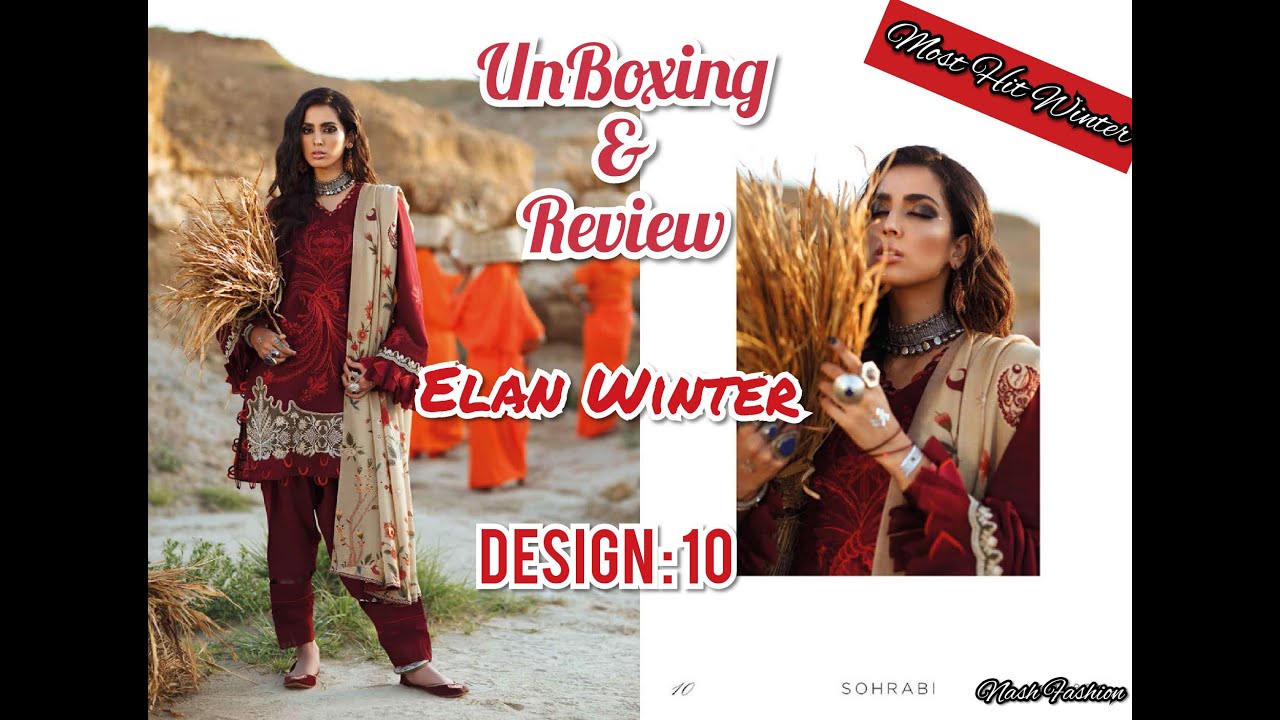 Elan | Winter | Collection | 2019|2020| Unboxing|Video|Design-10 - YouTube