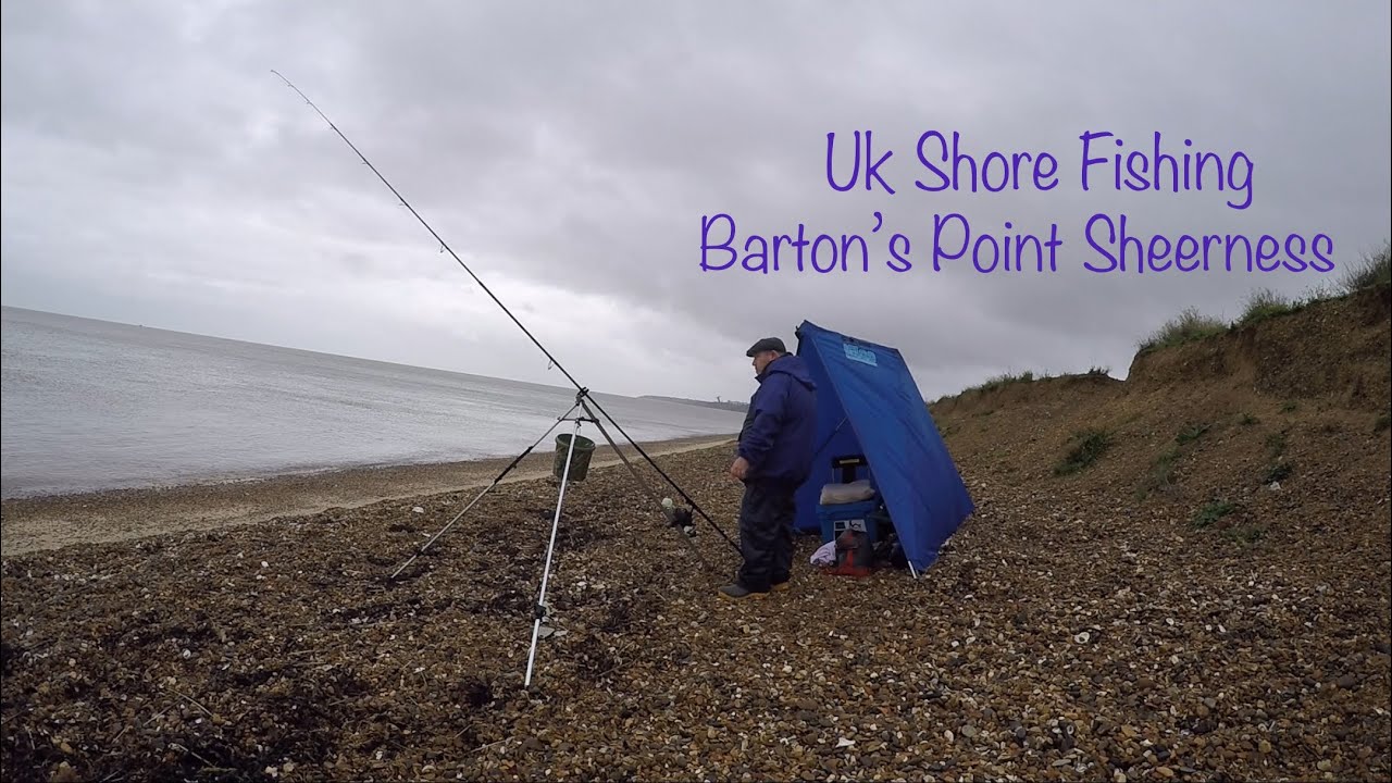 Uk Shore Fishing Barton’s Point 7th November 2022 - YouTube