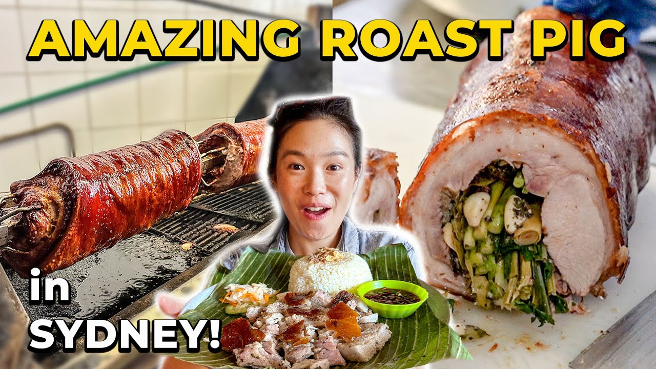 Tasty Philippines Cebu Lechon (Roast Pig) in Sydney! Filipino Food in ...
