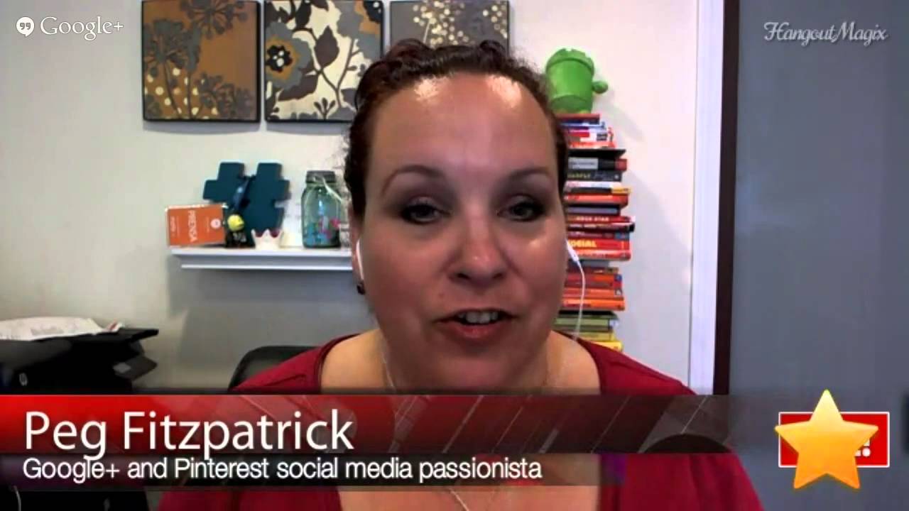 Google+ Pinterest with Peg Fitzpatrick - YouTube