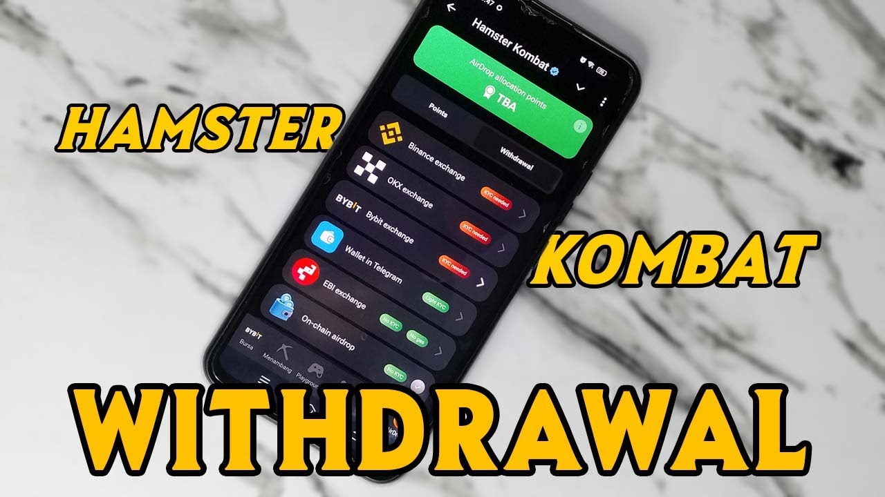 [Update Penting!] Withdraw Hamster Kombat $HMSTR | Airdrop Withdrawal ...