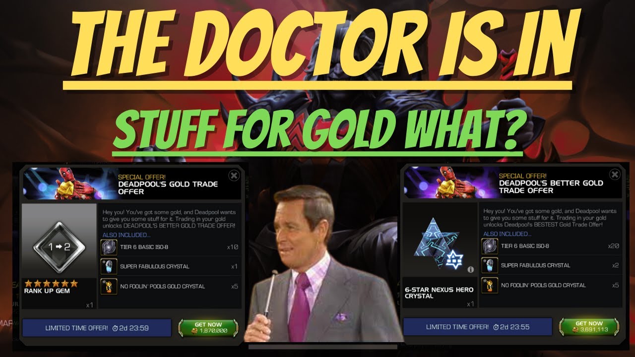 MCOC Day of the Deadpool Stuff For Gold What? Shiniest of Digital ...
