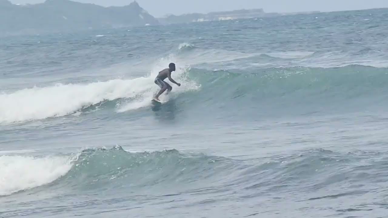 Barbados surfing. - YouTube