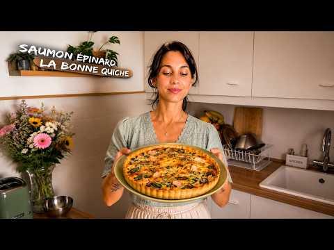 Quiche Saumon Epinards healthy