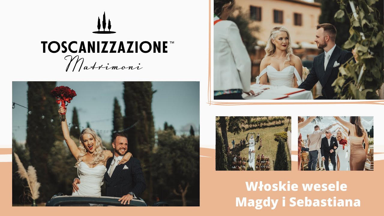 Włoski Ślub Magdy i Sebastiana / Magda and Sebastian's Italian Wedding ...