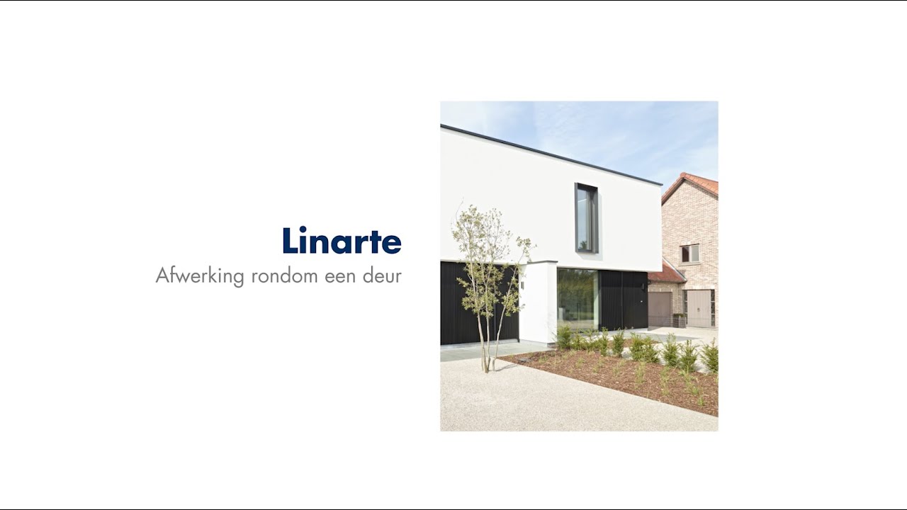 Linarte - Afwerking rondom een deur - YouTube