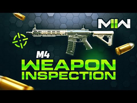 COD Modern Warfare 2 - M4 Weapon Inspection + Reload Animation [MWII ...