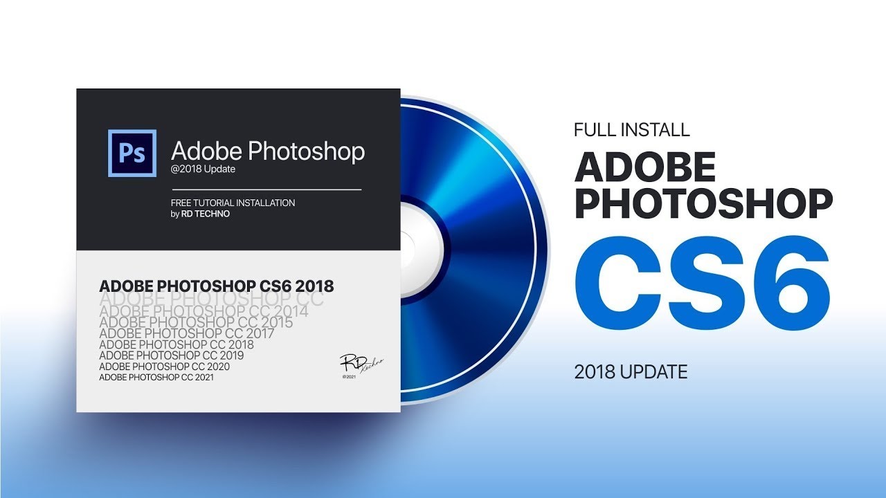 TUTORIAL FULL INSTALL PHOTOSHOP CS6 - YouTube