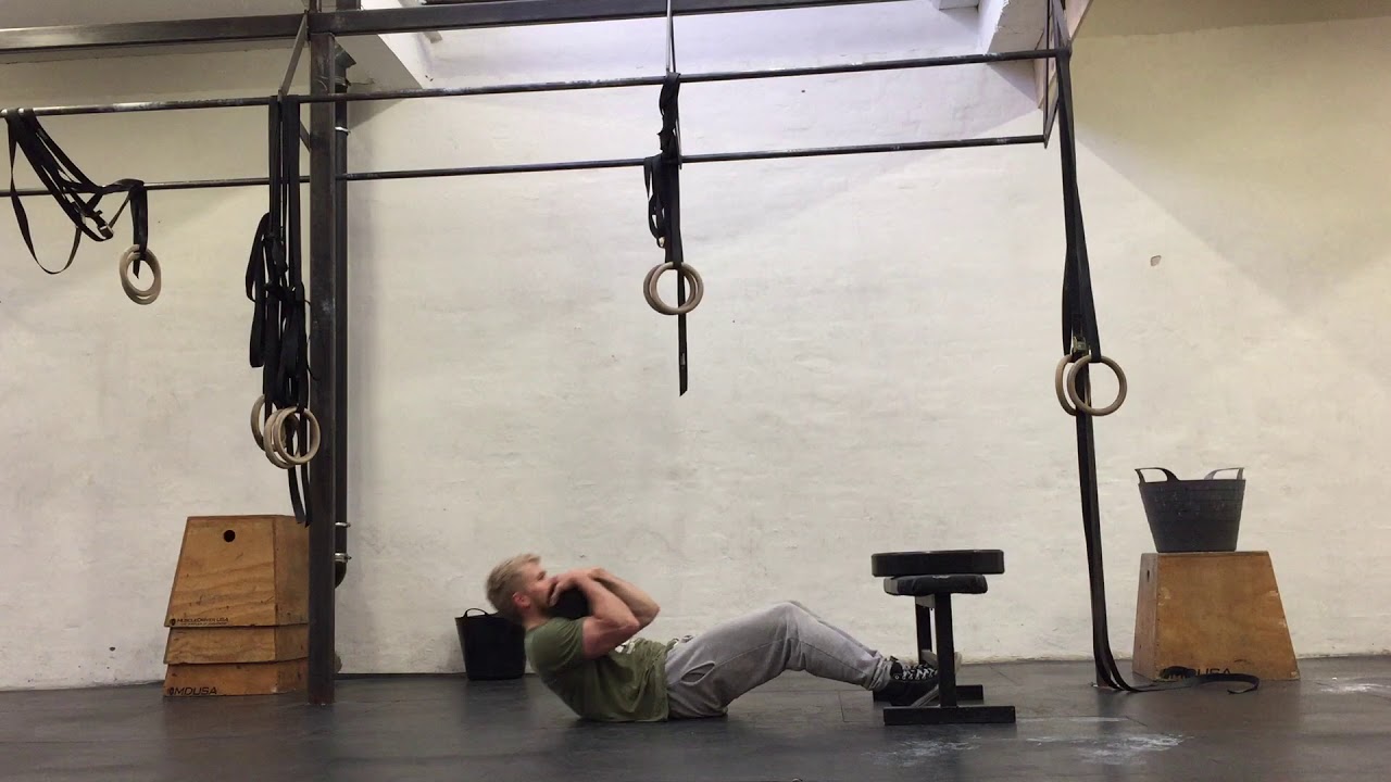 Weighted Sit-Ups - YouTube