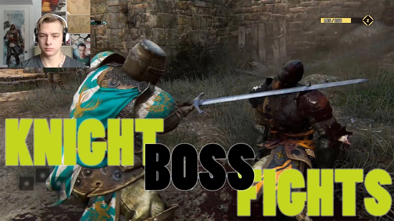 All For Honor Knight Campaign Boss Fights - YouTube