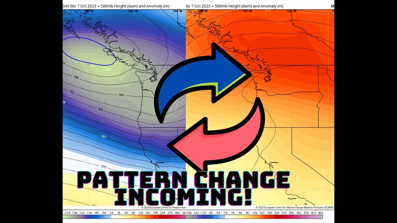 Pacific NW Weather: Pattern Change! - YouTube