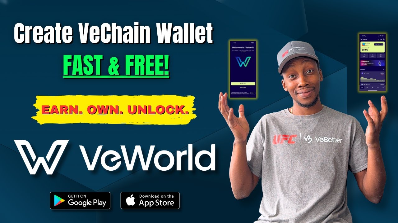 How to Create a VeChain Wallet FAST | Step-by-Step VeWorld Guide - YouTube
