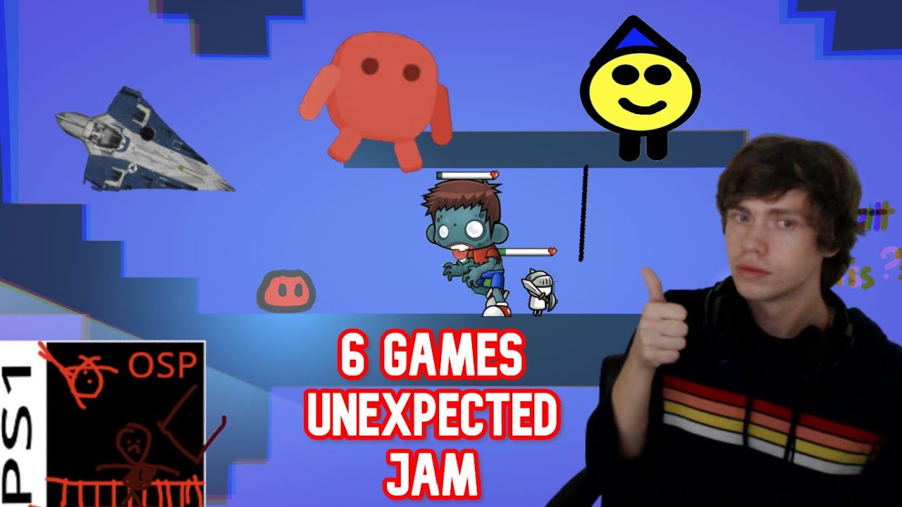 Six awesome and unexpected games from the Unexpected Jam. - YouTube