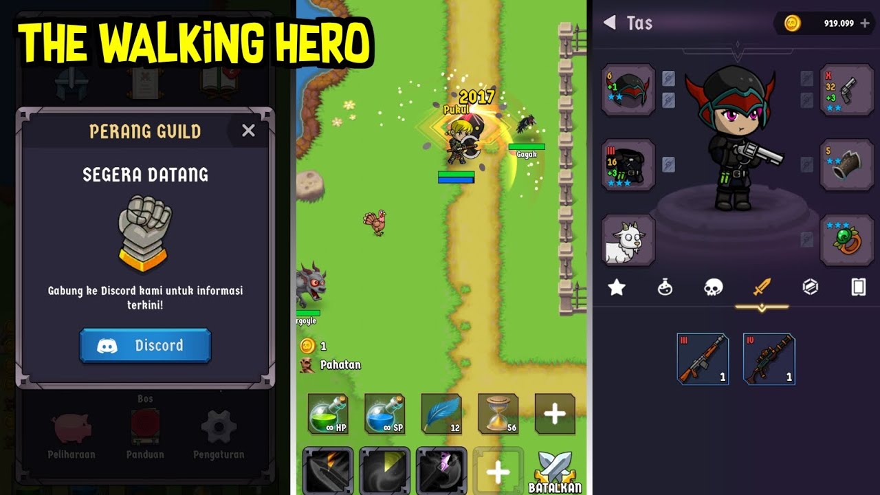 Game Auto Yang Tidak Bikin Auto Bosan | the walking hero gameplay - YouTube
