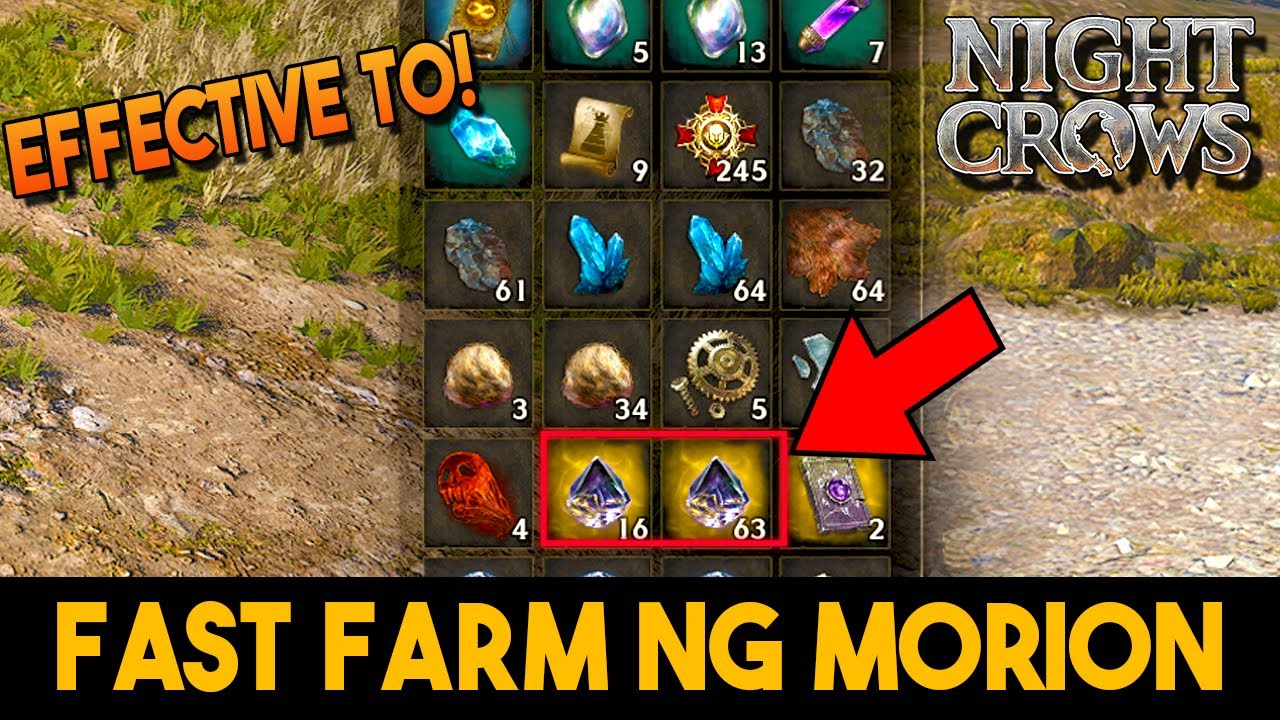 How to Farm Morion Fast! #nightcrows - YouTube
