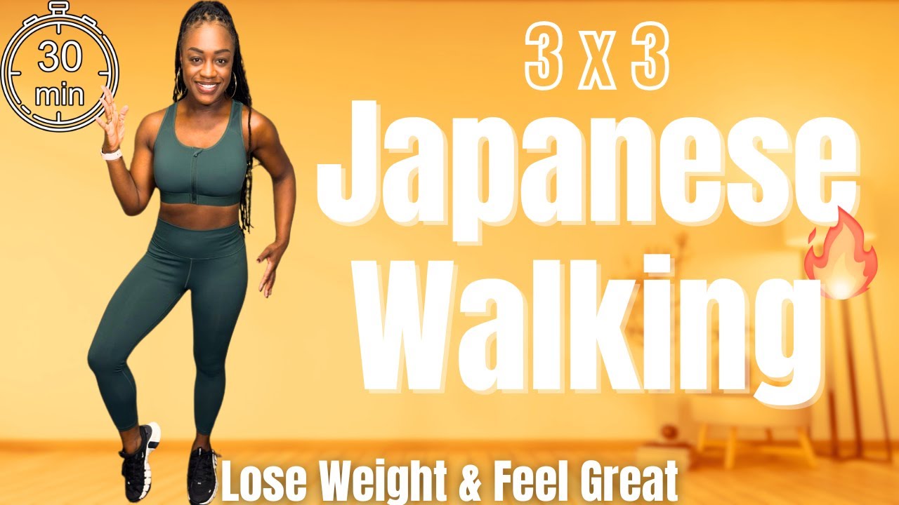 Burn Fat🔥 & Boost Energy ⚡️| 30 Min Japanese Walking Workout | Easy ...