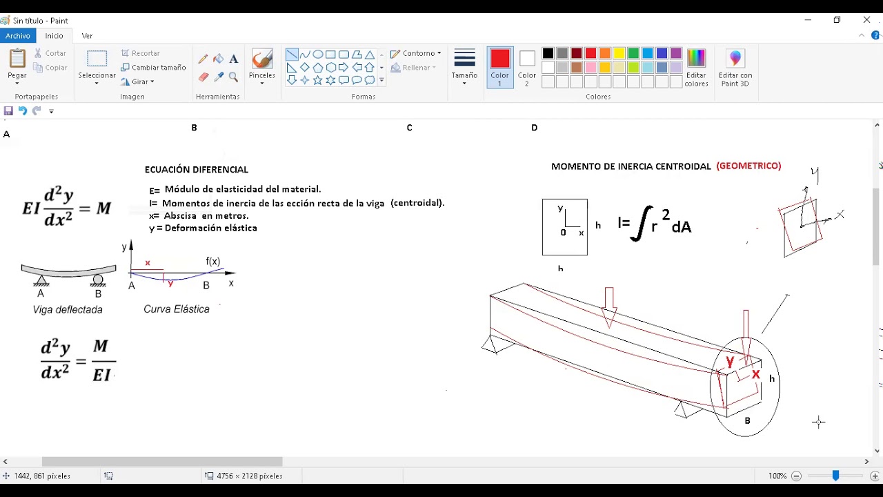 CURVA ELÁSTICA DE VIGAS PARTE 1 - YouTube