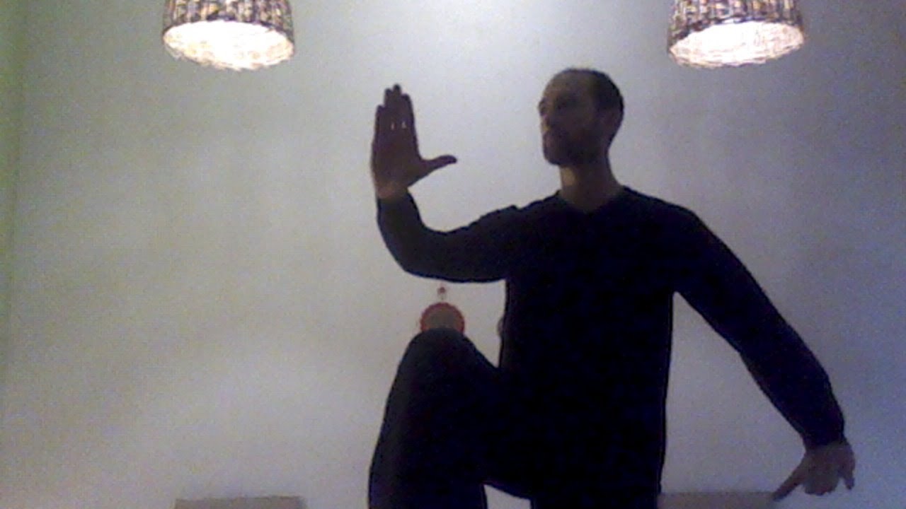 Clase 30 Taiji Quan - Du li bu - YouTube