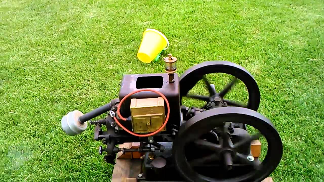 Nelson Bros. Little Jumbo 1 3/4 HP Hit n' Miss - YouTube