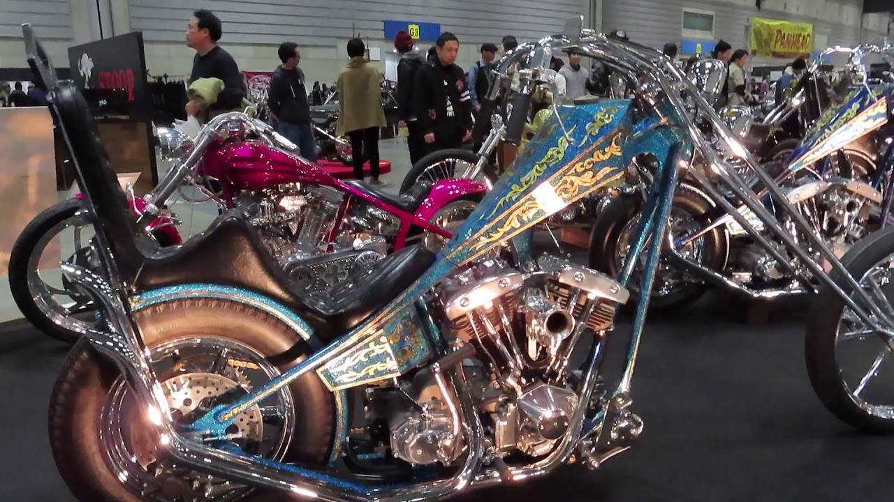 1967 H-D FL Long-Fork Chopper by JAMUS WIND - YouTube