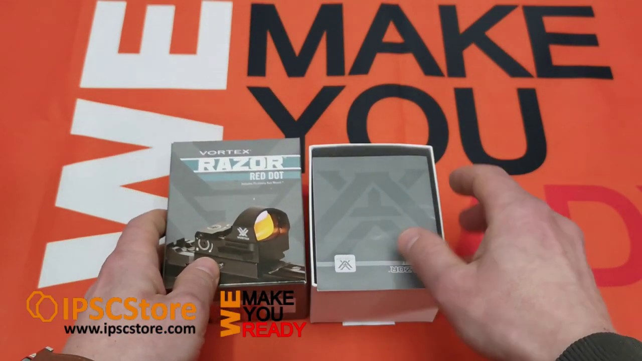 Vortex RZR 2001 Razor Red Dot 3 MOA - YouTube