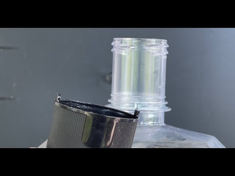 How to Open a Child-Safe Cap on a Listerine Bottle - YouTube