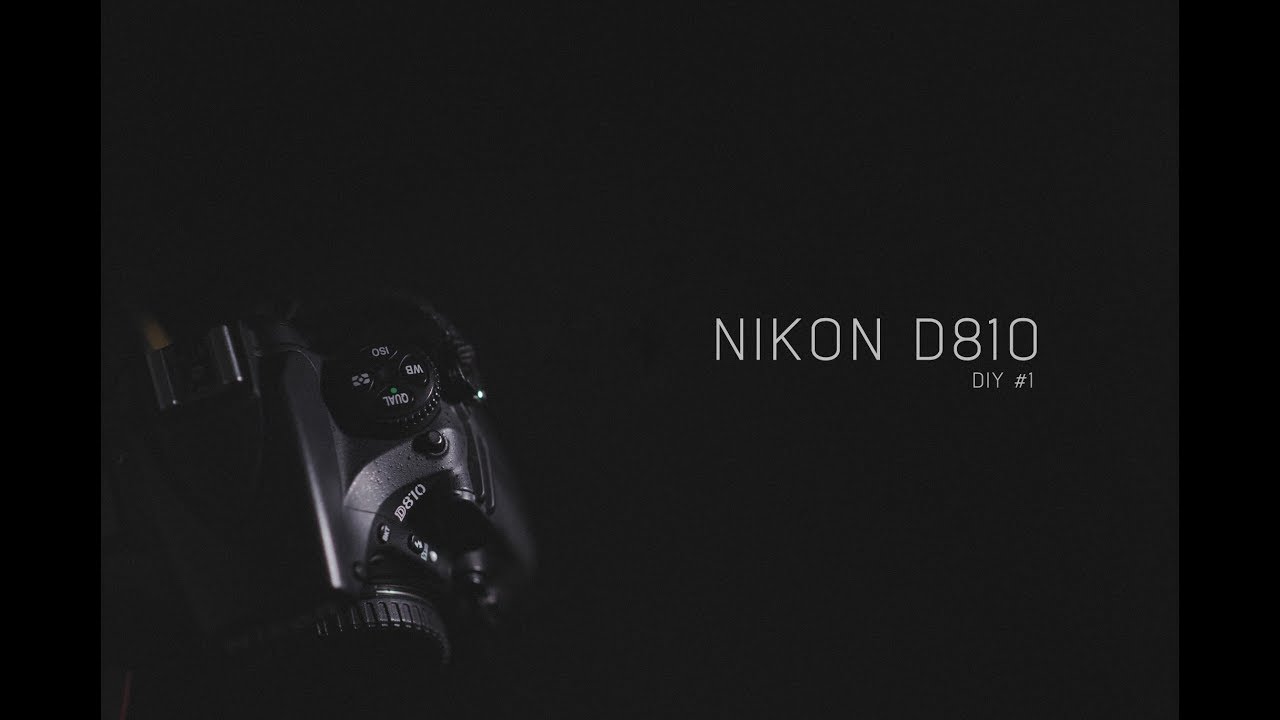 Replacing Rubber Nikon D810 - YouTube