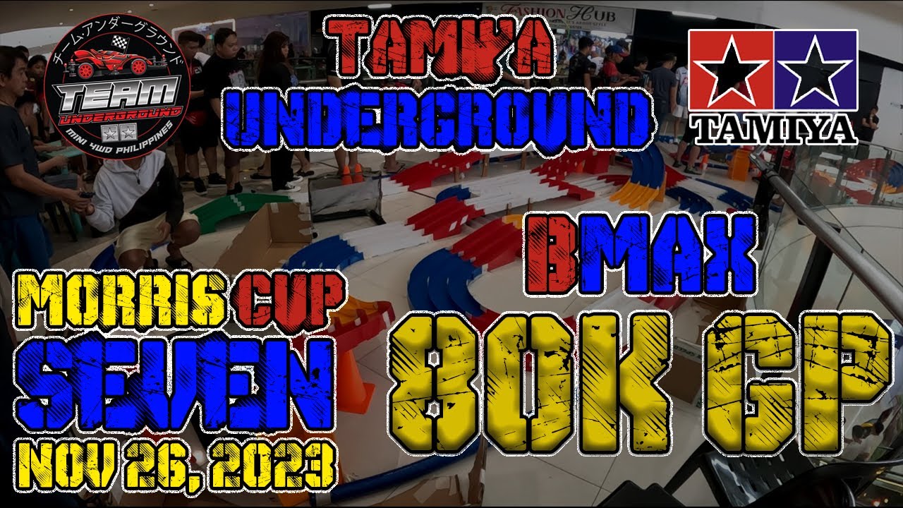 Tamiya Mini4WD Race - Morris Cup 7 80K GP BMAX Category - YouTube