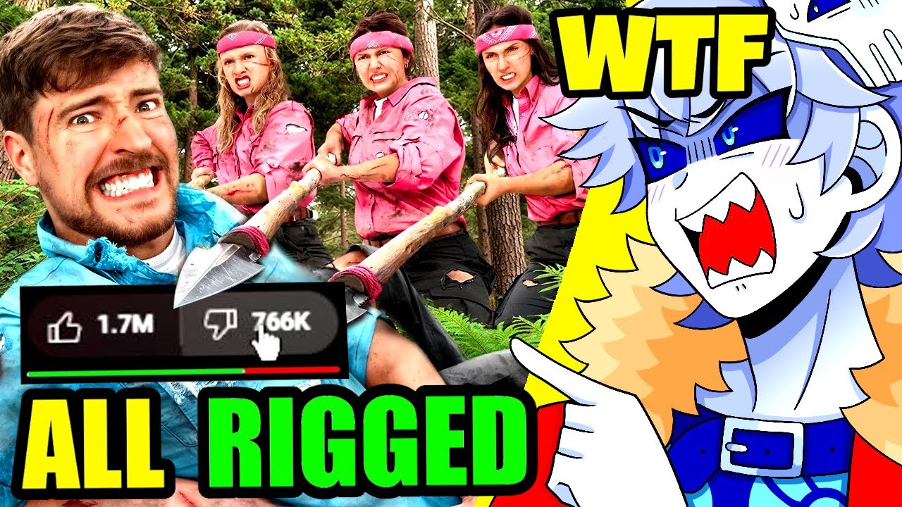 Dissecting MrBeast's Sexist New 'Men VS Women' Video. It's All Scripted ...