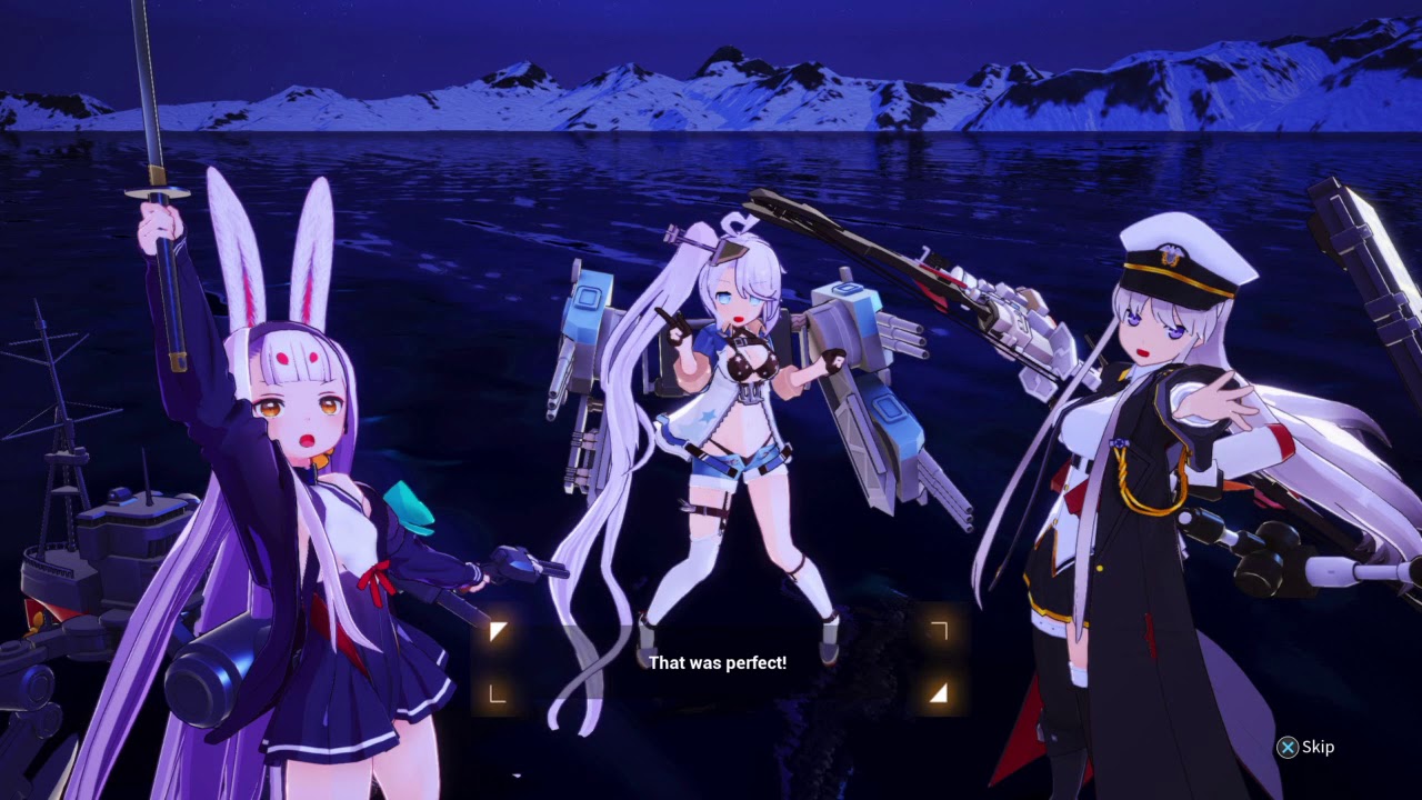 Azur Lane: Crosswave Gameplay 25 - YouTube