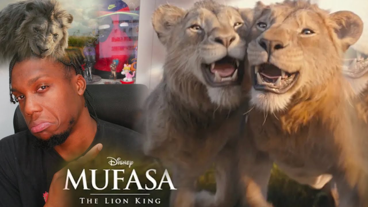 Mufasa The Lion King Official Trailer Reaction - YouTube