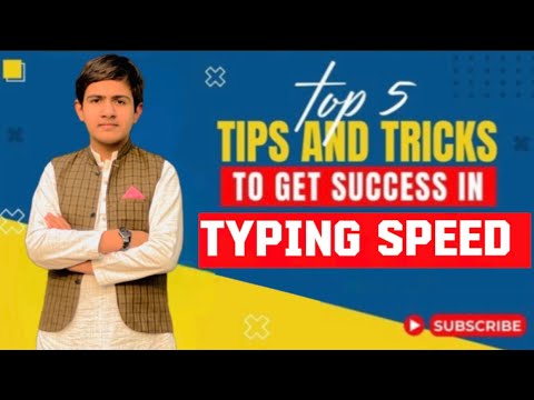 Top 5 Tips And Tricks Increase Typing Speed - YouTube