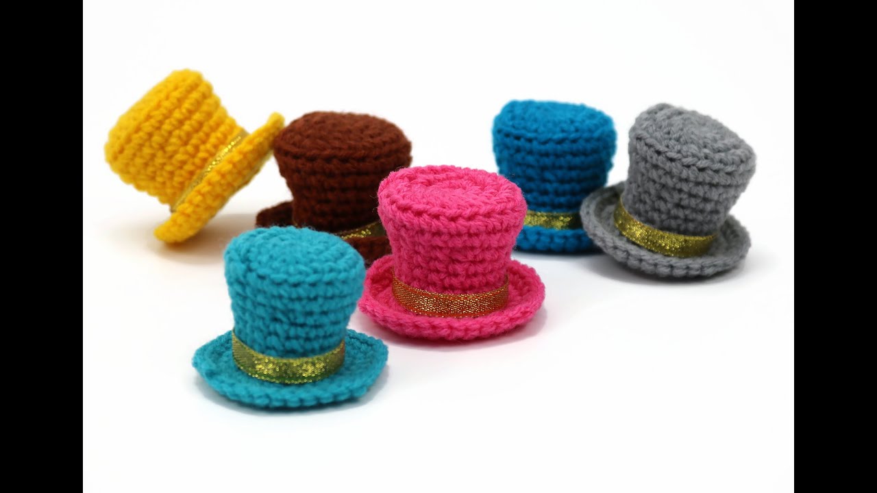 Easy Crochet Amigurumi Tutorial - High Hat - YouTube