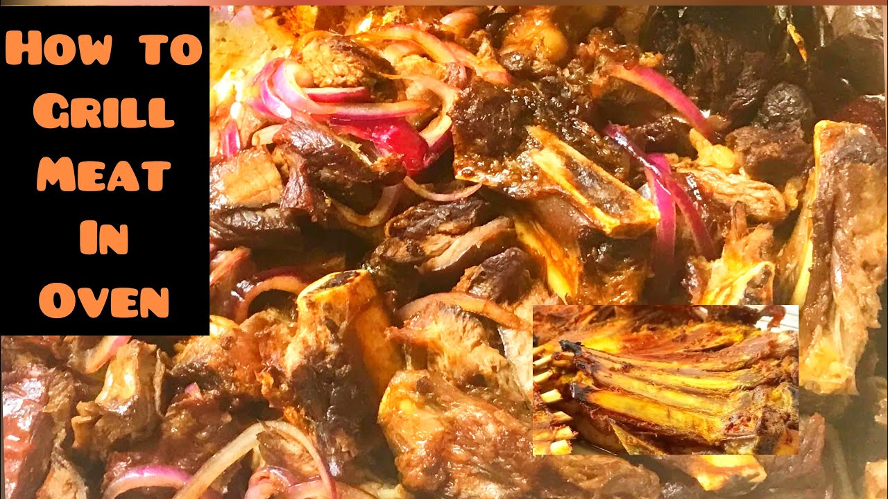 GRILLED BEEF IN AN OVEN | Easy Nyama Choma Recipe - YouTube