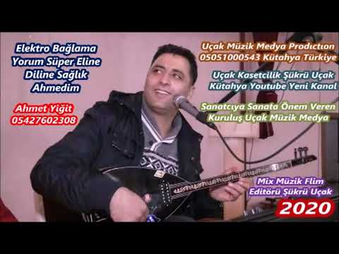 Ahmet Yiğit GİT GÜLE GÜLE 7 Cover Altıntaşlı Elektro Bağlama Uçak Müzik Medya ve Uçak Kasetcilik