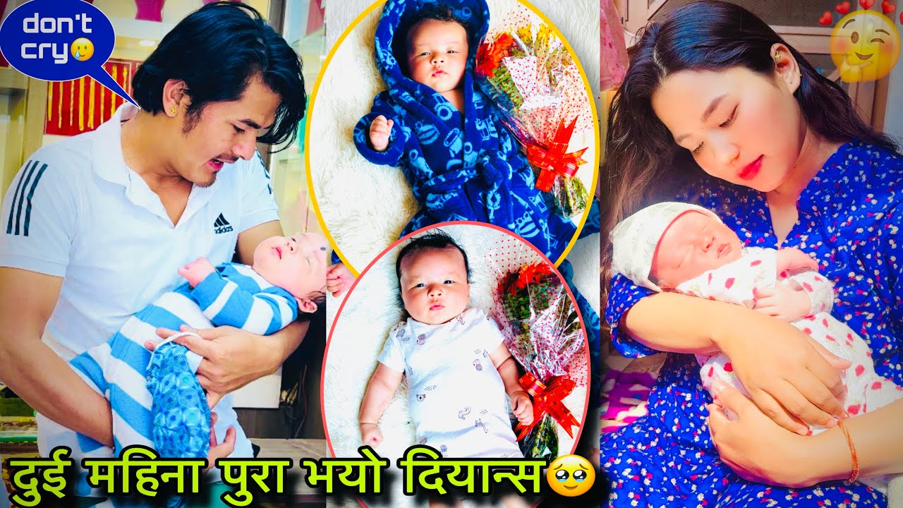 two month complete baby diyansh😍kan Xediyo🥹Twins Couple - YouTube