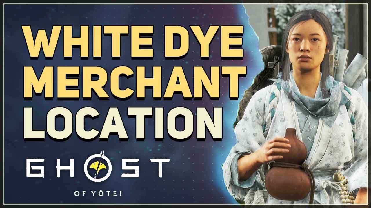 White Dye Merchant Location Ghost of Yotei - YouTube