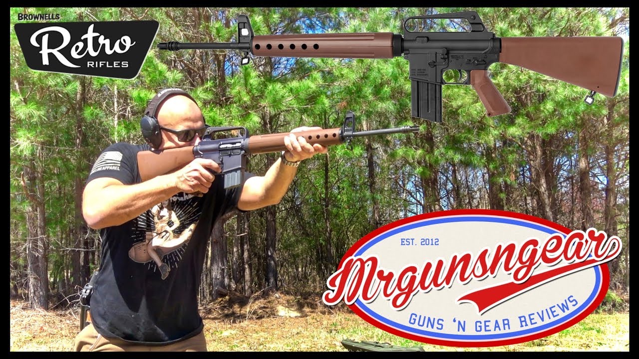 Brownells BRN-PROTO Retro Rifle: The Very First AR-15! - YouTube