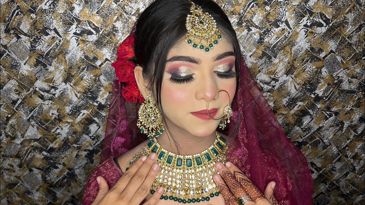Nikka Bride ️short Makeup 💄 Tutorialmakeulook Makeuptutorial Viral 7985