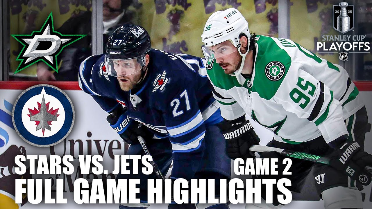 2nd Round Game 2: Dallas Stars vs. Winnipeg Jets | Full Game Highlights ...