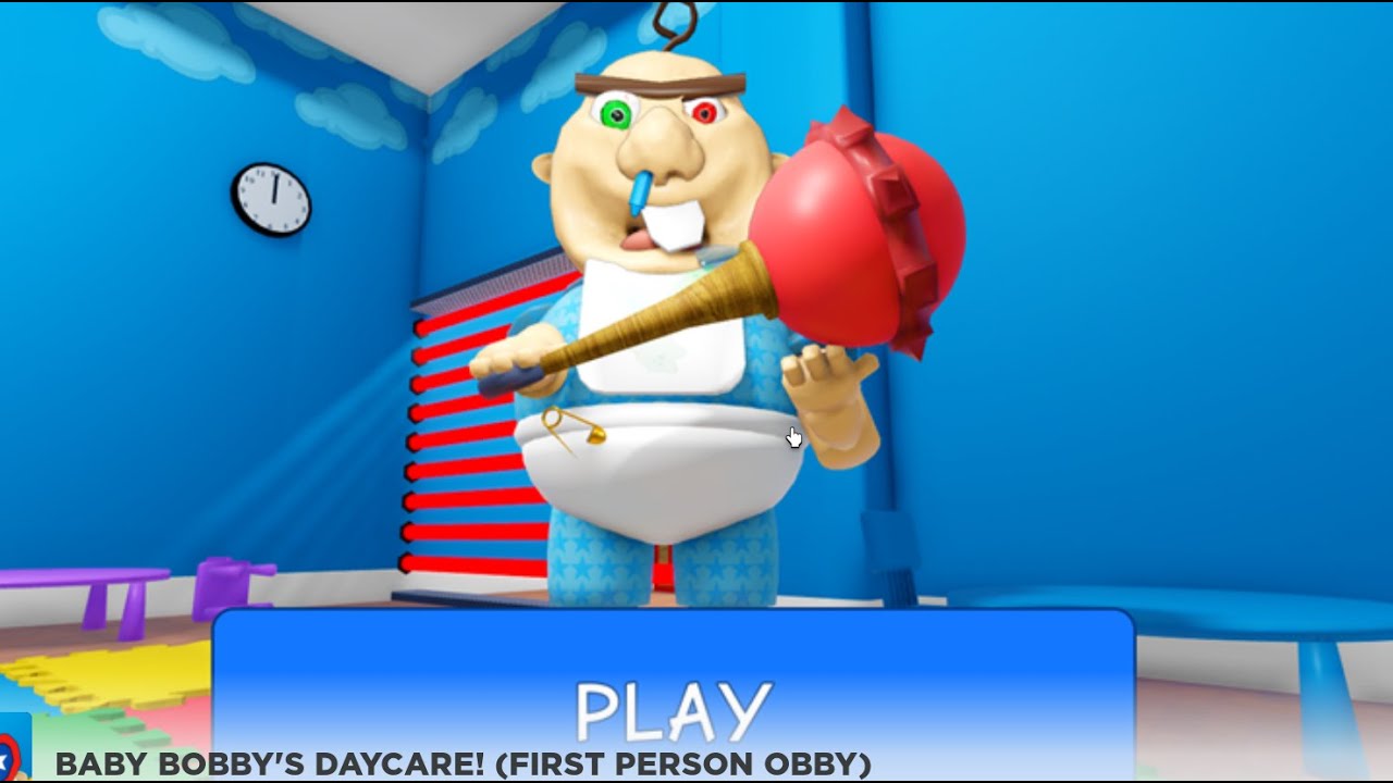 BABY BOBBY'S DAYCARE! (FIRST PERSON OBBY) - YouTube