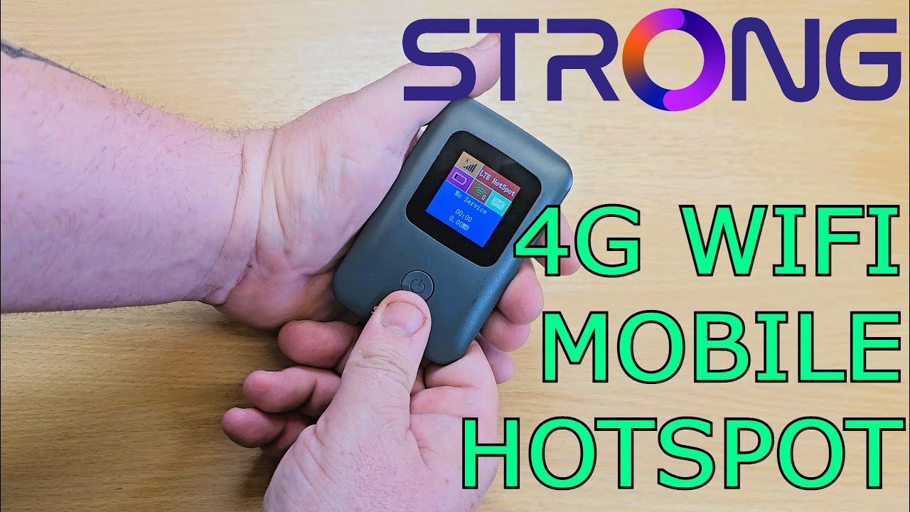 STRONG 4G MIFI 150D Mobile HotSpot - YouTube