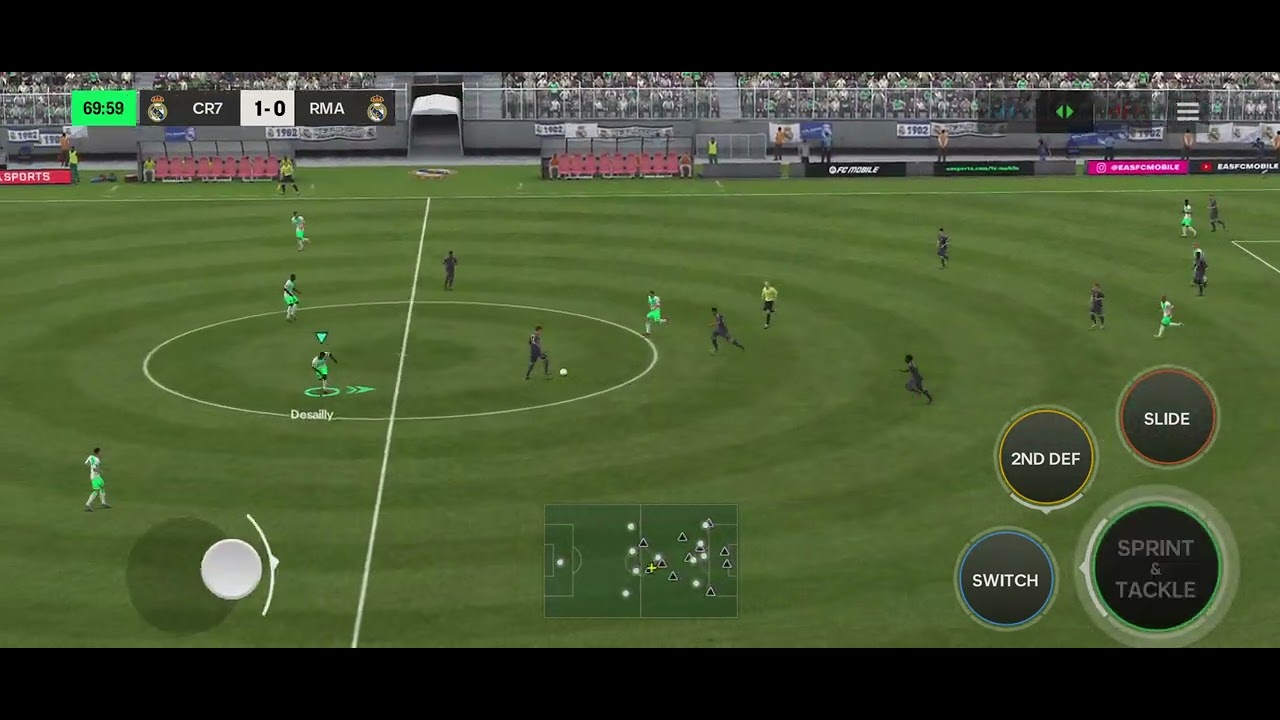 Fake Real Madrid v Real Madrid FC24 - YouTube