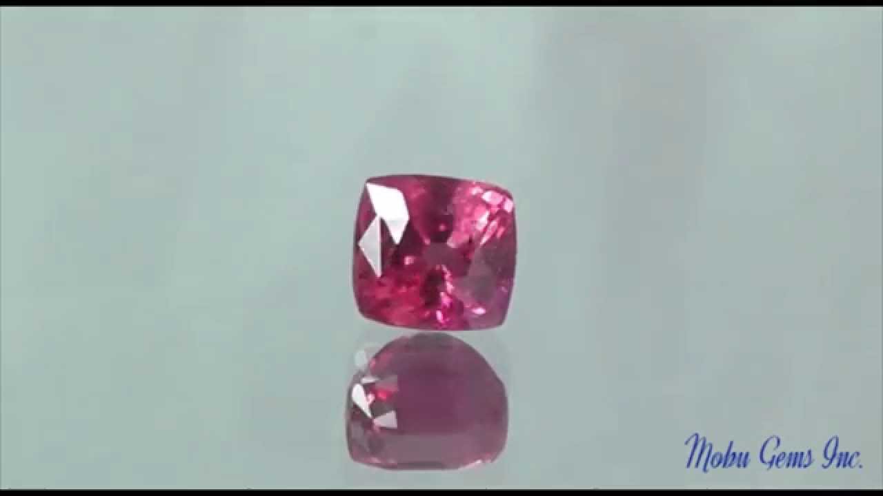 7.87x7.48x6.47mm Cush Unheated Padparadscha Sapphire 3.70cts - YouTube