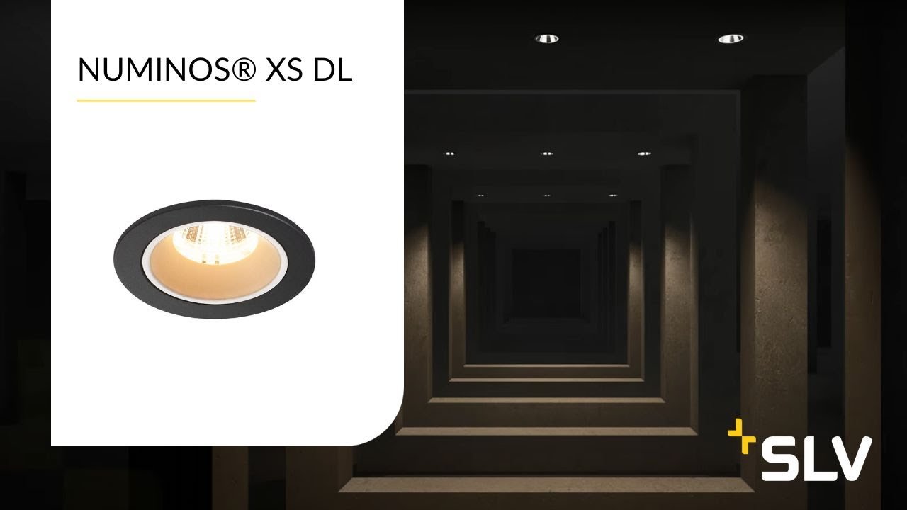 SLV NUMINOS® DL | Die Alleskönner unter den Downlights - YouTube