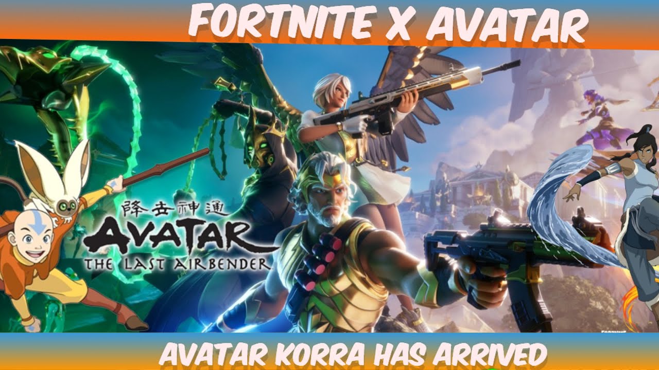 Avatar Aang Has Arrived | Fortnite X Avatar LIVE! - YouTube